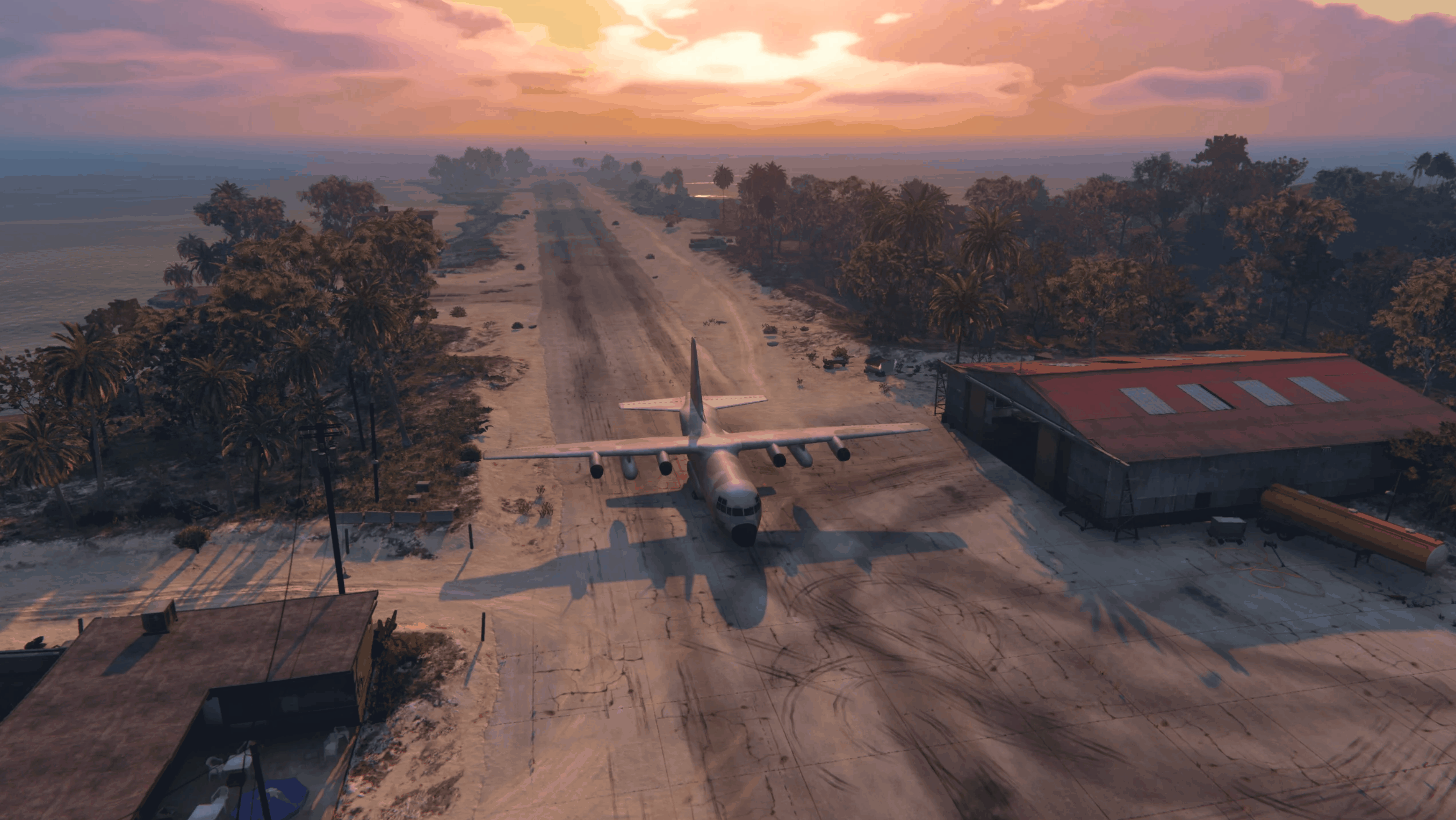 Cayo Perico Air Access Tweaks Cleared Runway Vegetation And Removed