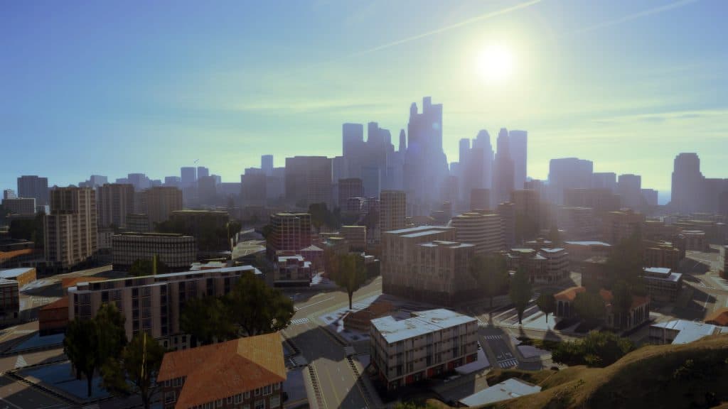 1st Esri CityEngine procedural city in GTAV 1.0 - GTA 5 Mod Download