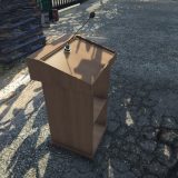 Custom made podium prop - GTA 5 Mod Download