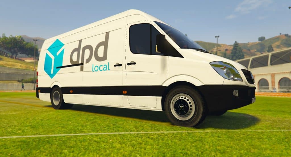 DPD Local UK Delivery Van Skin 1.0 - GTA 5 Mod Download