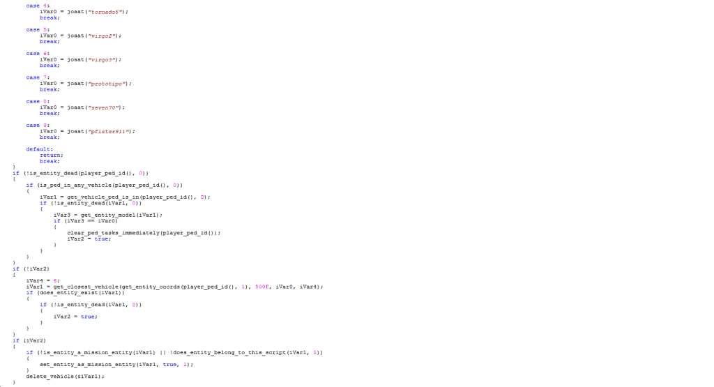 Decompiled Scripts 1.4 - GTA 5 Mod Download