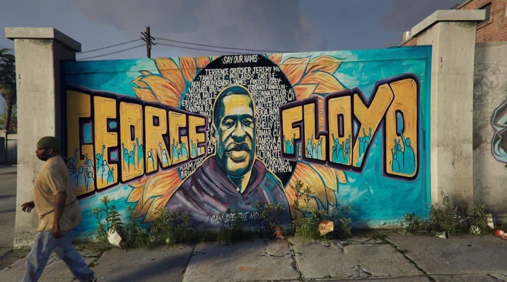 George Floyd Tribute - GTA 5 Mod Download