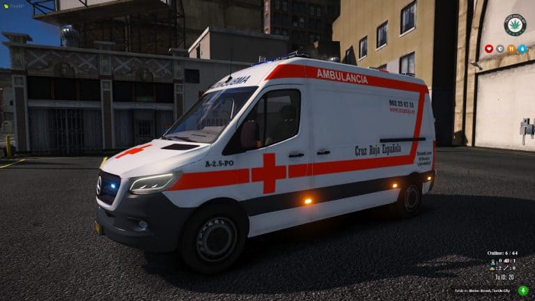 Mercedes Sprinter 2019 Cruz Roja Española of Spain/España[FiveM-Replace ...