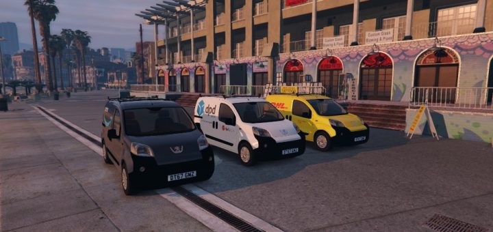 DHL - GTA 5 Mods | Grand Theft Auto 5 DHL Mods