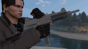 Retro Uzi 9MM 1.0 - GTA 5 Mod Download