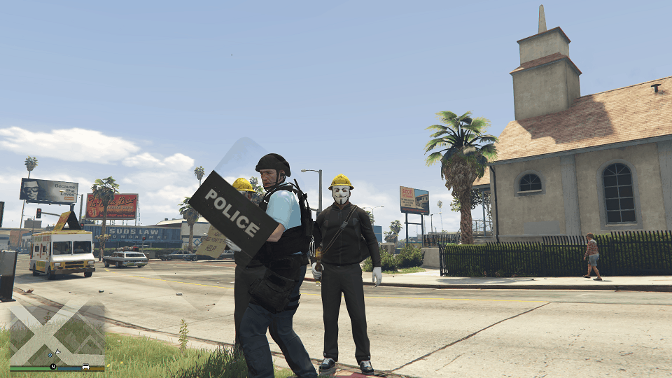 Riot Shield防暴盾牌 1.0 - GTA 5 Mod Download
