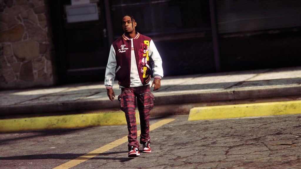 Travis Scott Outfit 1.0 - GTA 5 Mod Download