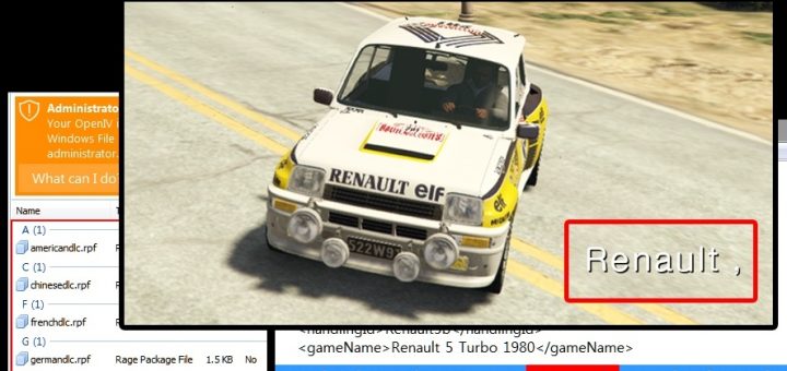 RPF - GTA 5 Mods | Grand Theft Auto 5 RPF Mods
