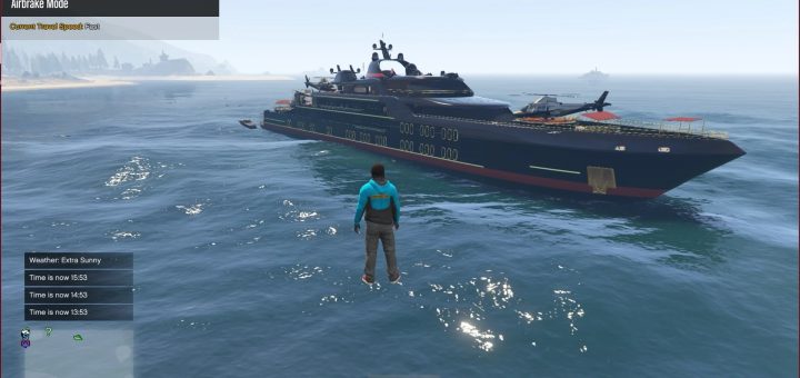 Galaxy Super Yacht - GTA 5 Mods | Grand Theft Auto 5 Galaxy Super Yacht ...