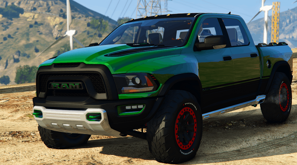 2017 Dodge RAM 1500 Rebel TRX Concept 1.2 - GTA 5 Mod Download