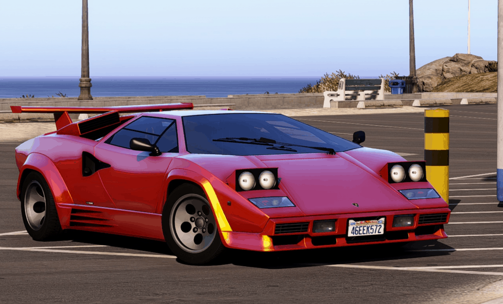Lamborghini Countach 1988 1.1 - GTA 5 Mod Download