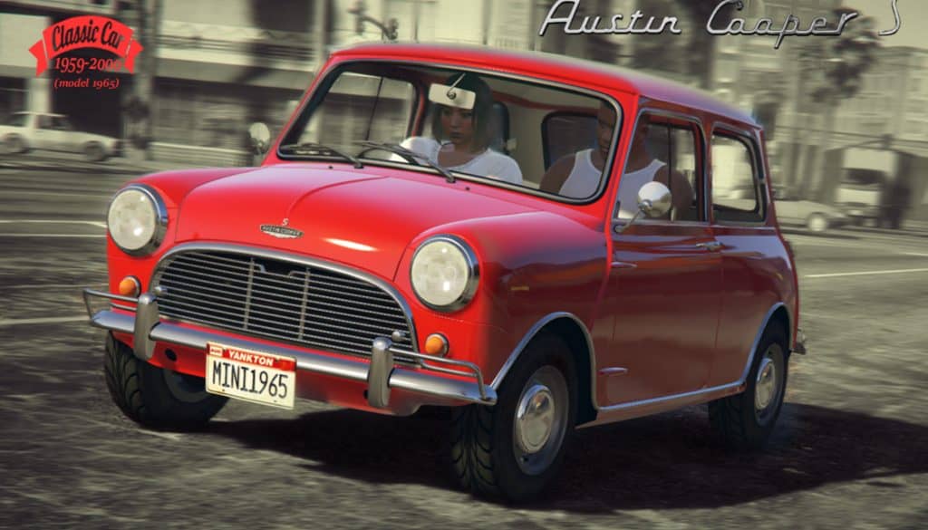 AUSTIN Mini Cooper S 1.0 - GTA 5 Mod Download