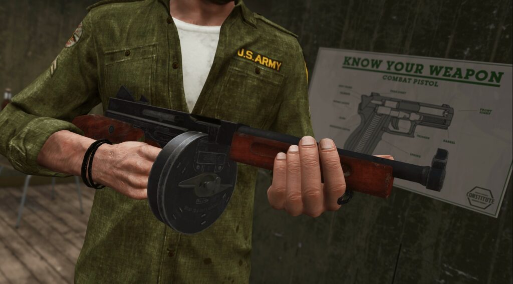 Thompson M1A1 - GTA 5 Mod Download