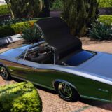 Pontiac GTO Convertible 1966 (Animated Roof) V1.1 - GTA 5 Mod Download