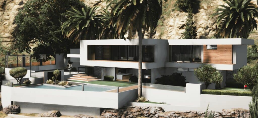 Simple Modern House v1.0 - GTA 5 Mod Download