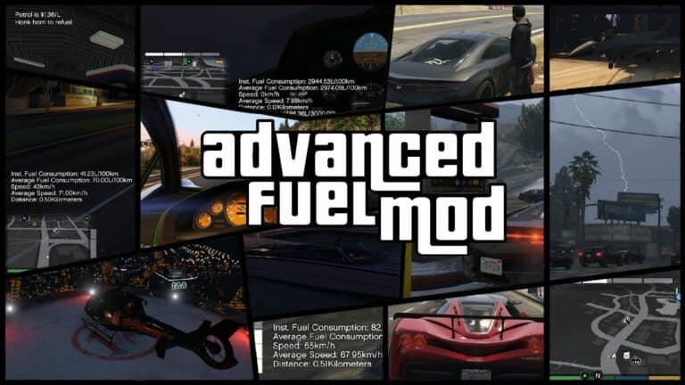 Advanced Fuel Mod 1.4 - GTA 5 Mod Download
