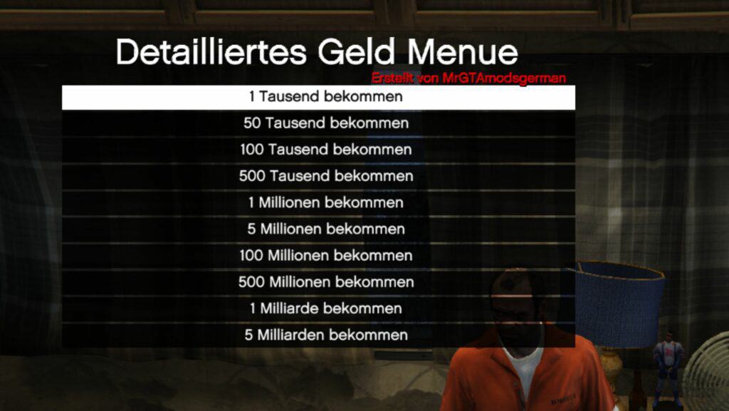 Detailed Money Menu [LUA] [PC SP ONLY] - GTA 5 Mod Download