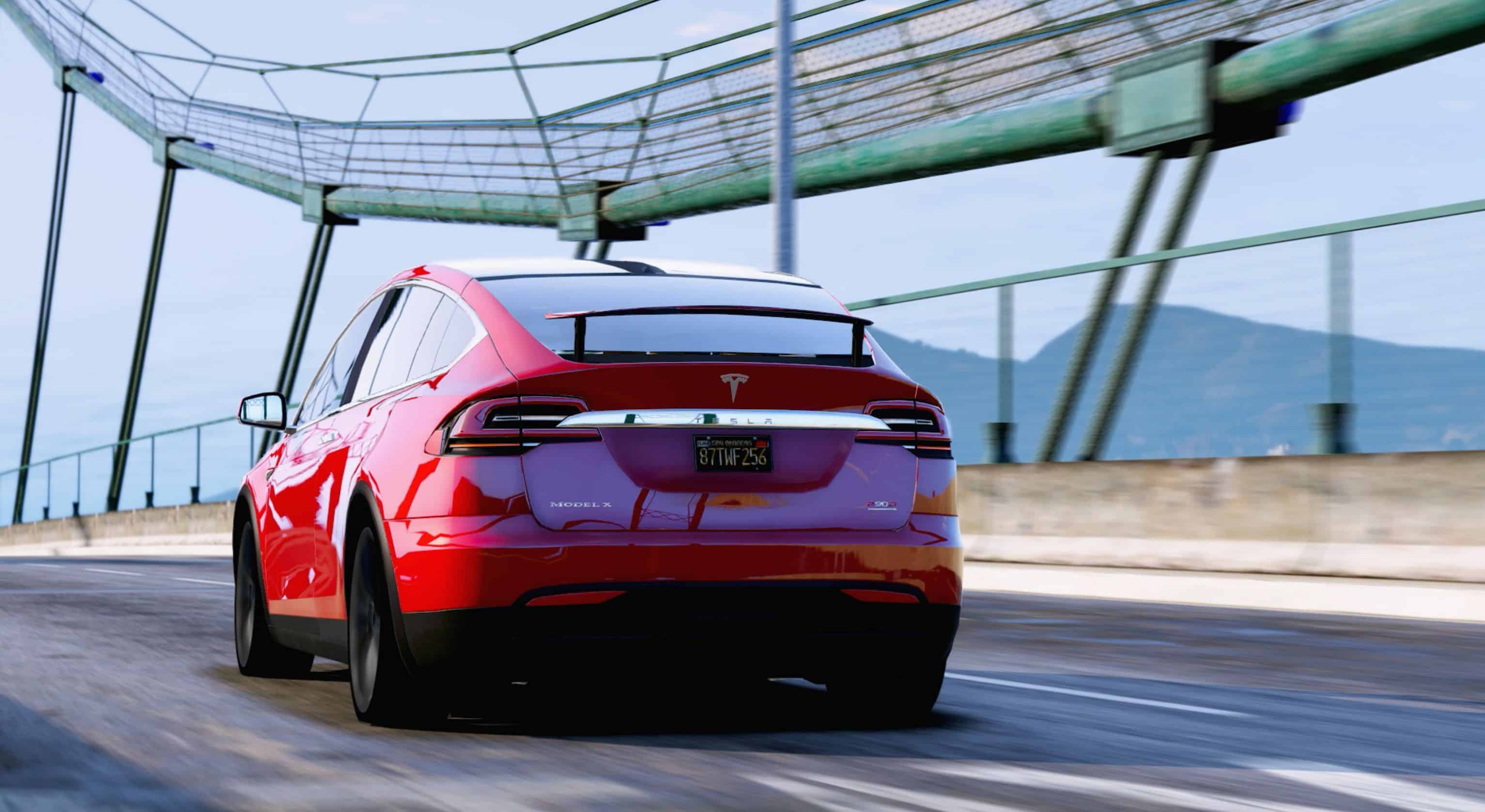 Tesla Model X P90D 2016 2.0 - GTA 5 Mod Download