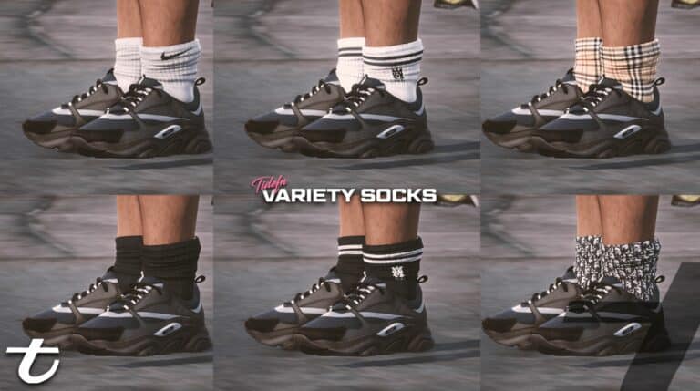 Variety Socks For MP 1.0 - GTA 5 Mod Download