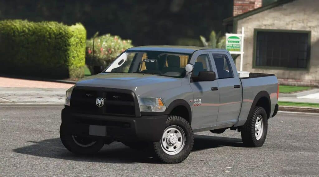 2016 Dodge RAM 2500 Inmarked - GTA 5 Mod Download