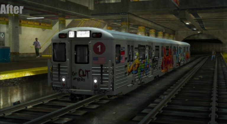 NYC MTA Subway Train V1.3 - GTA 5 Mod Download