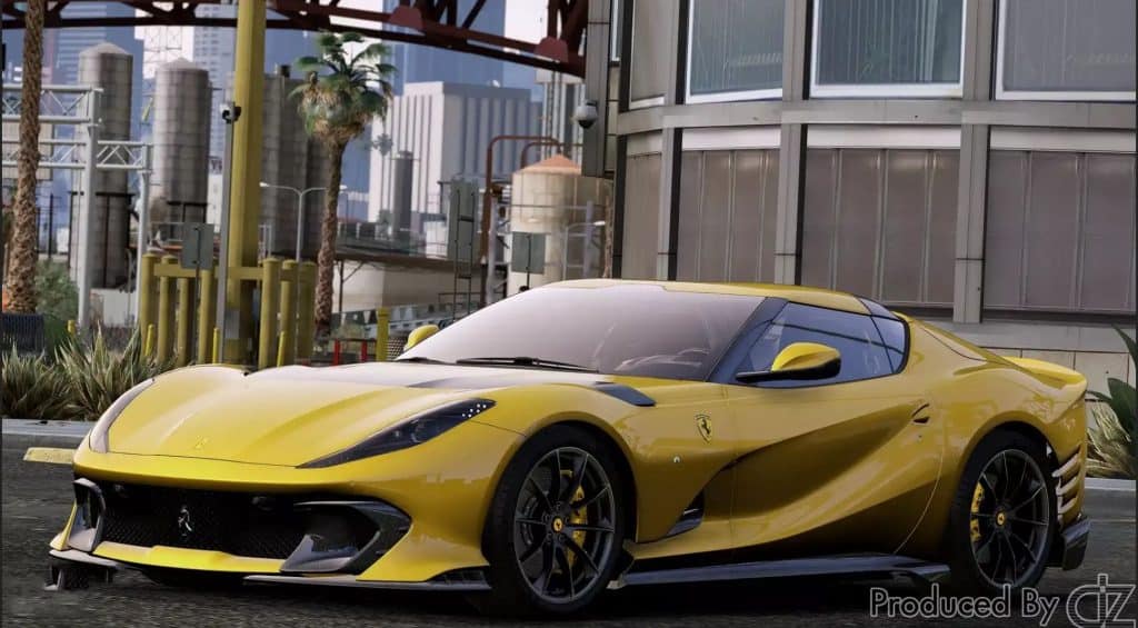 Ferrari 812 Competizione A 2021 - GTA 5 Mod Download