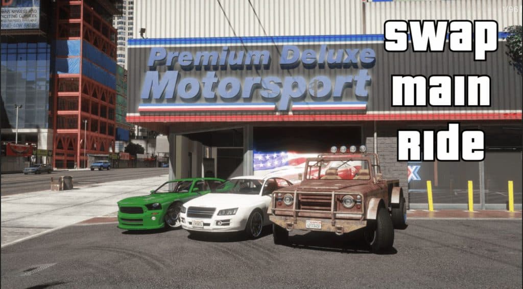Swap Main Ride V1.0 - GTA 5 Mod Download
