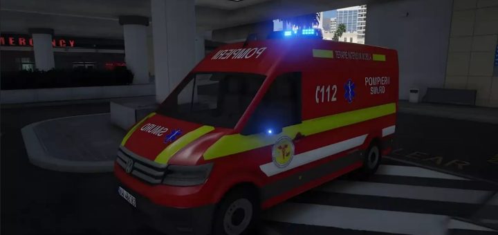 Volkswagen Crafter Smurd - GTA 5 Mods | Grand Theft Auto 5 Volkswagen ...