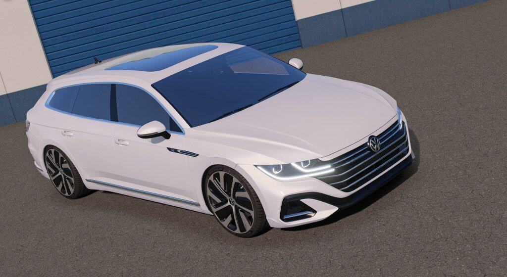 Volkswagen Arteon Shooting Brake Hybrid 1.0 - GTA 5 Mod Download