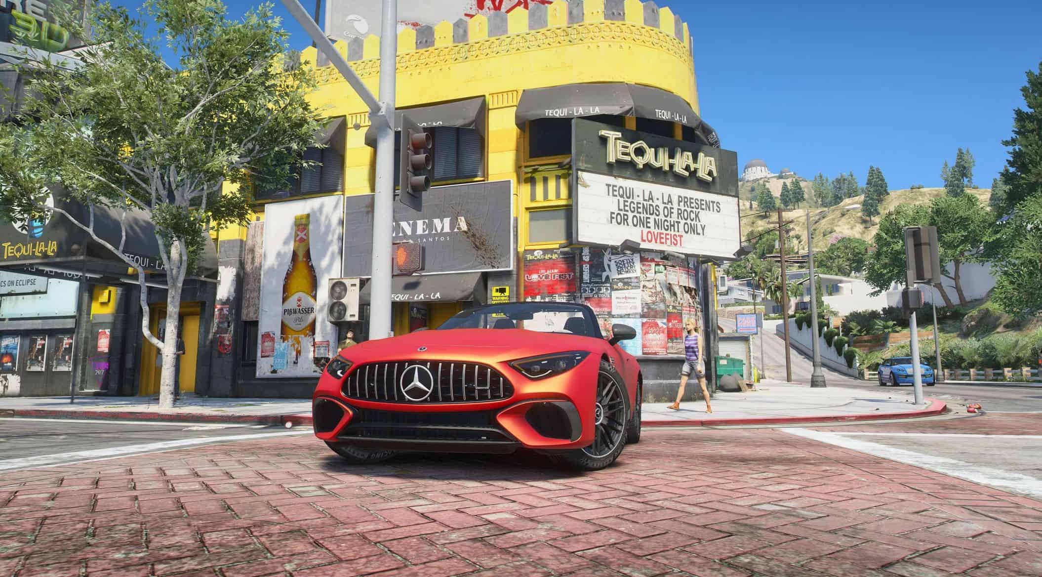 Mercedes-Benz SL 63 AMG 1.0 - GTA 5 Mod Download