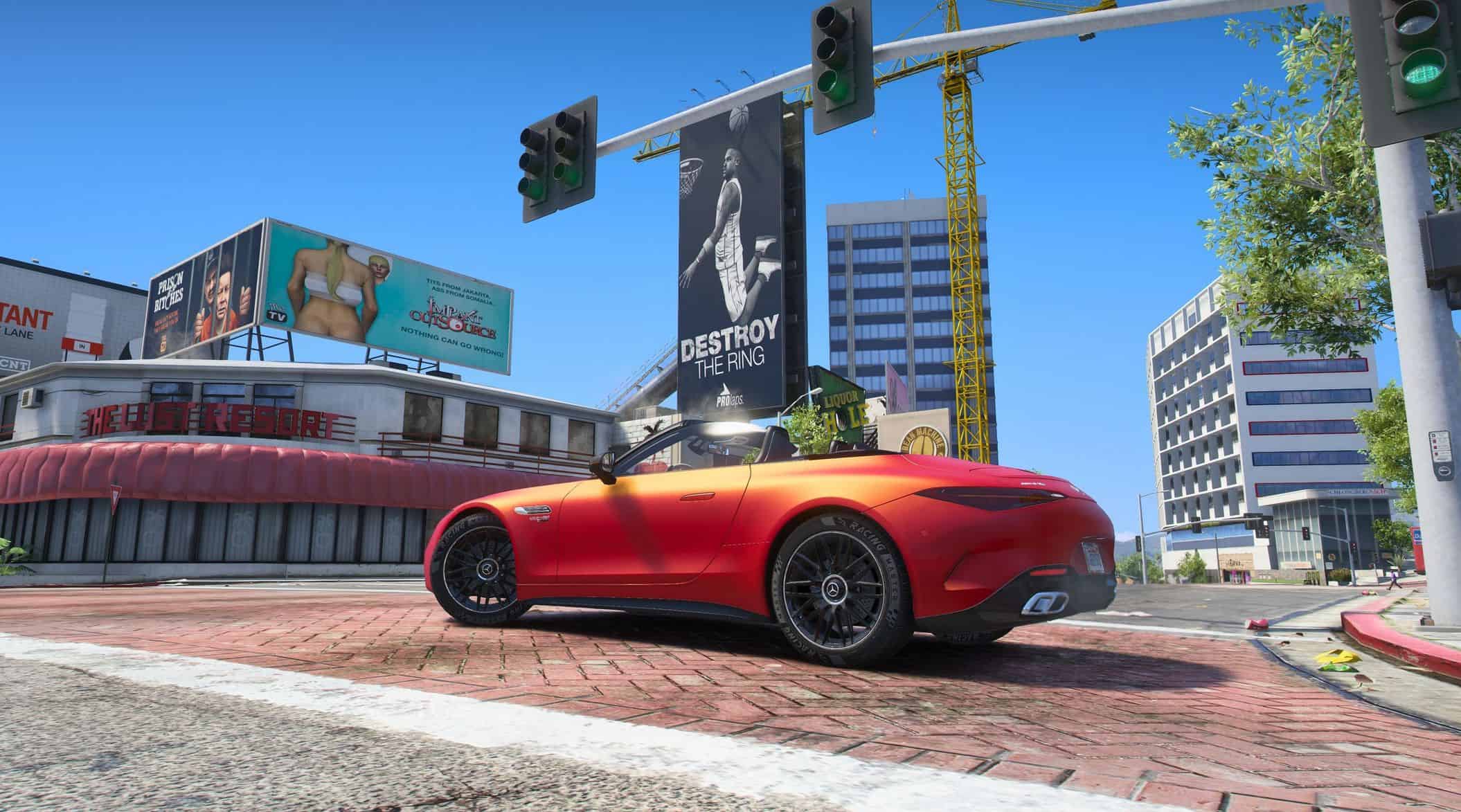 Mercedes-Benz SL 63 AMG 1.0 - GTA 5 Mod Download