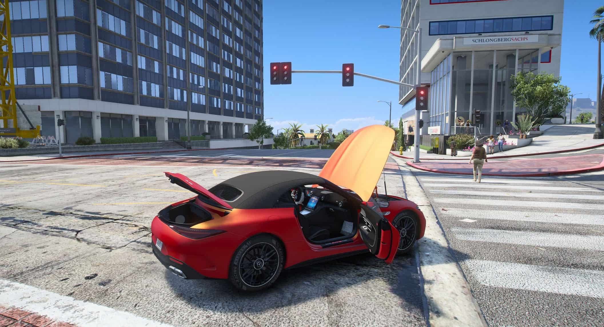 Mercedes-Benz SL 63 AMG 1.0 - GTA 5 Mod Download